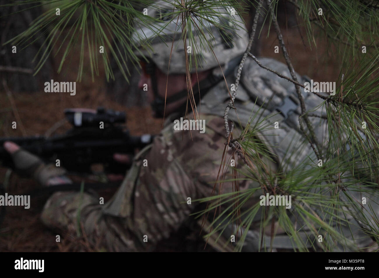 Soldier pulls security by Georgia National Guard Stock Photo - Alamy
