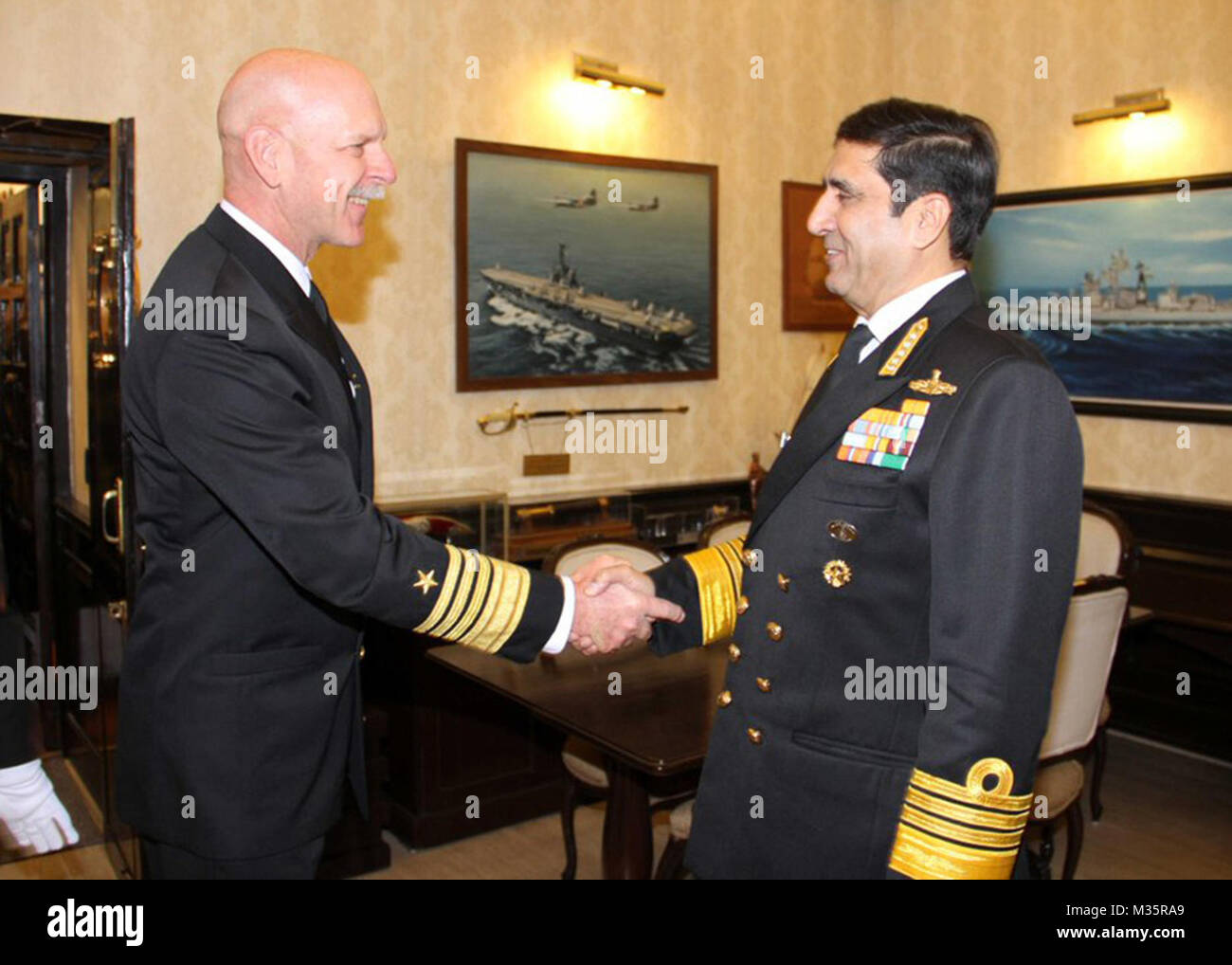 US and Indian Navy Officials Hold Bilateral Discussions in New Delhi by ...