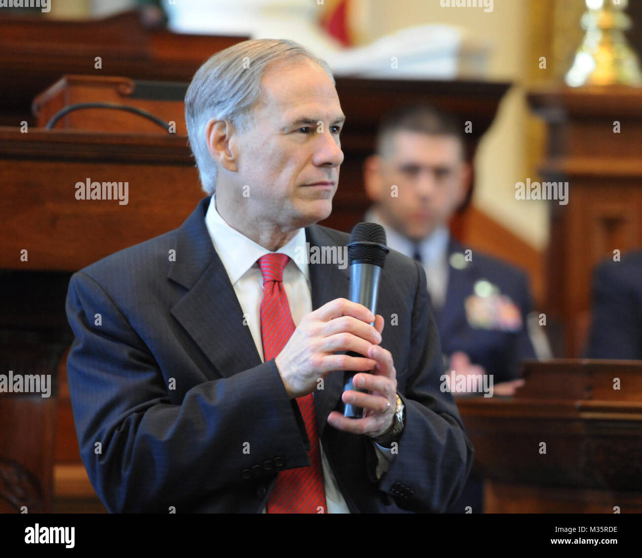 Promotion ceremony honoring Air Force Brig. Gen. Dawn M. Ferrell, Texas ...
