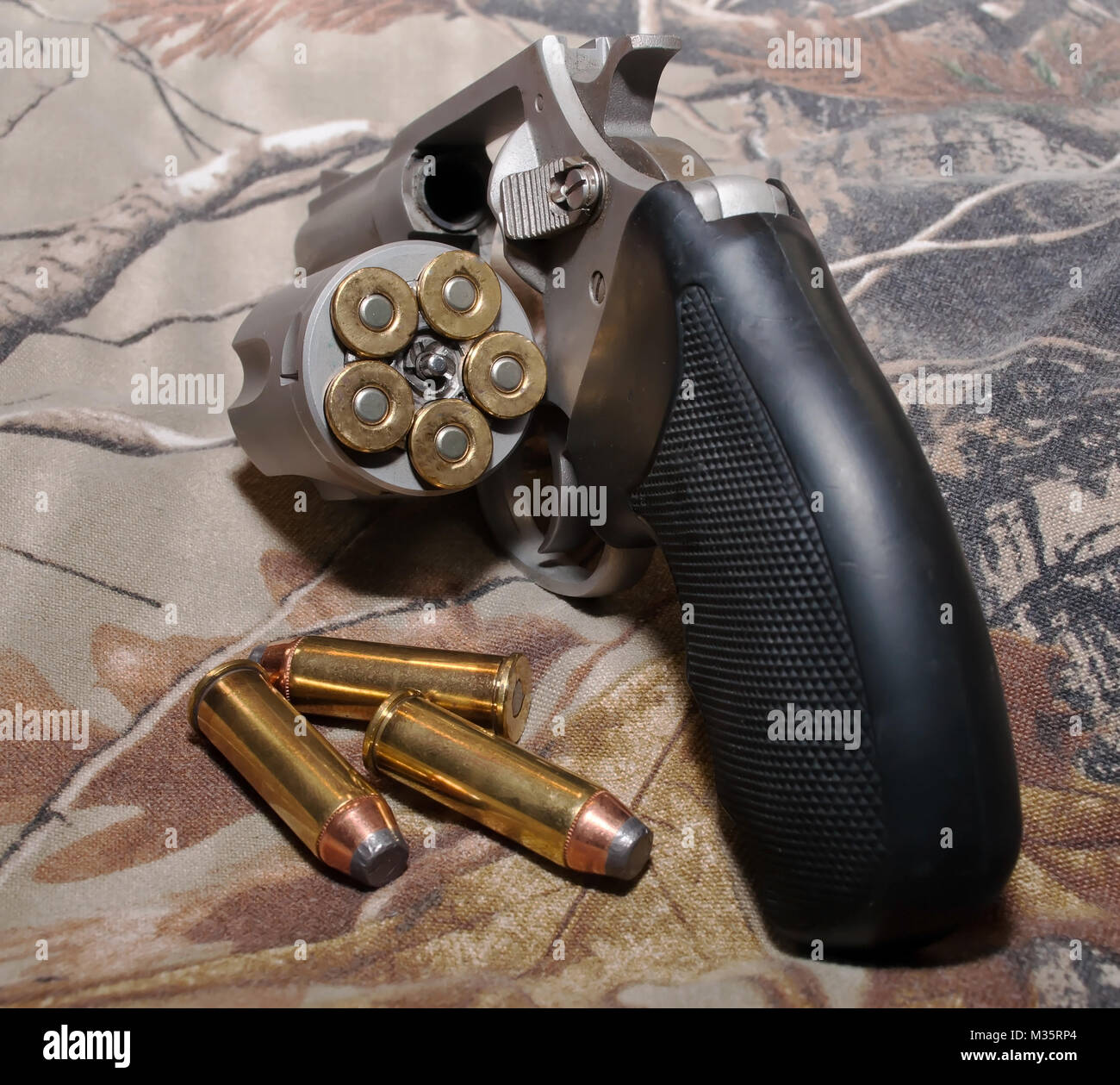 Loaded Revolver Barrel