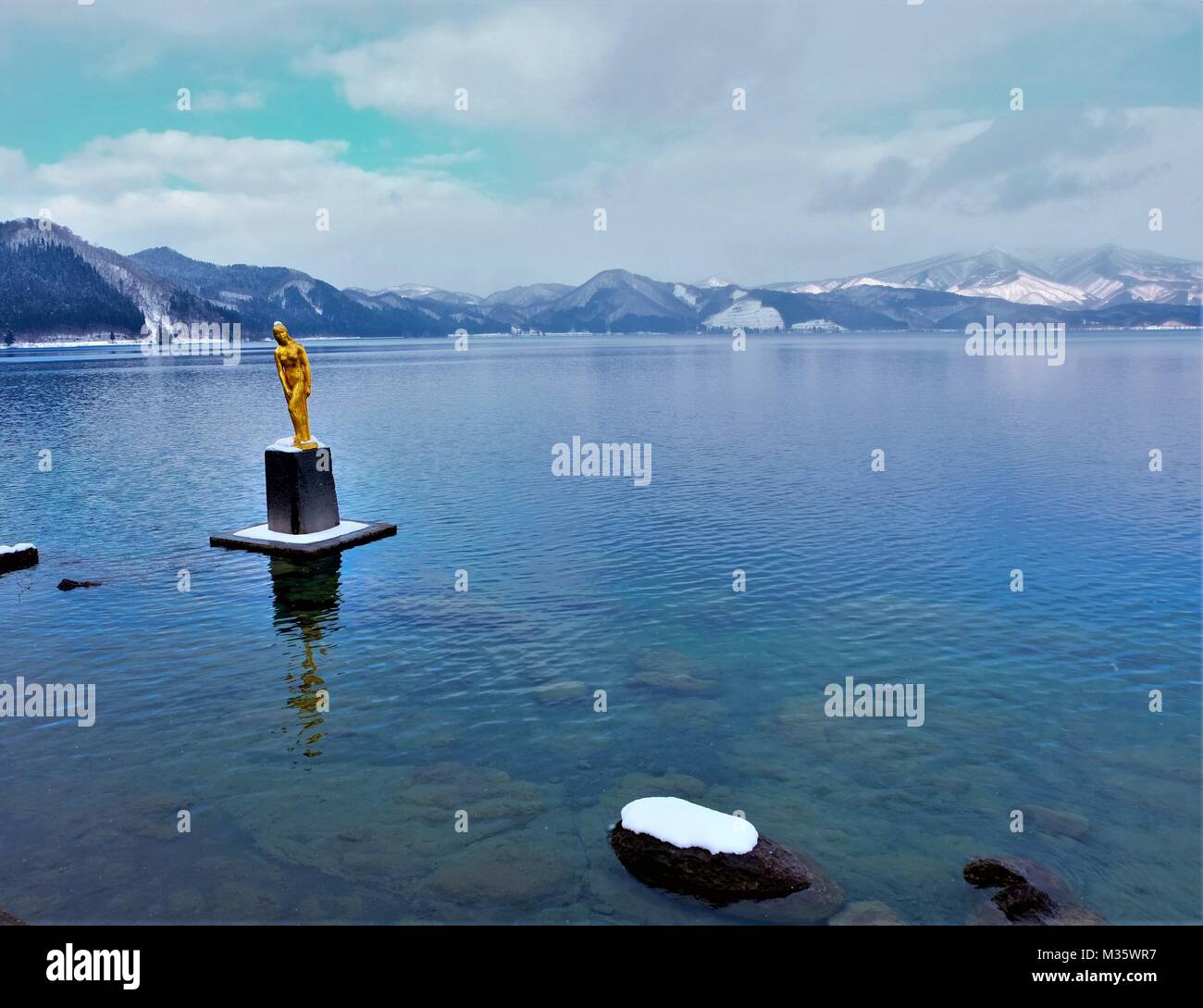 Statue of Tatsuko Stock Photo - Alamy