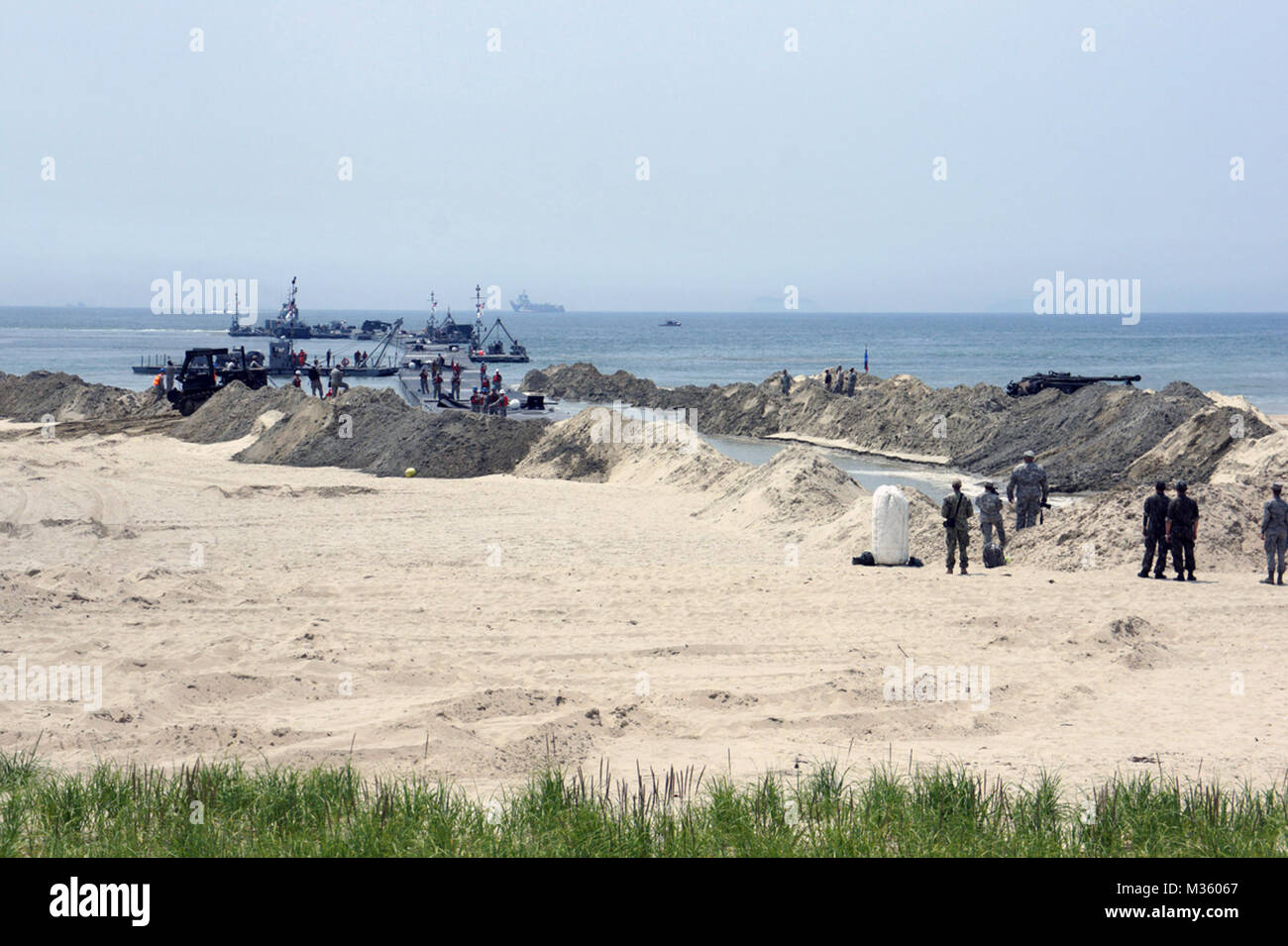 331st transportation company modular causeway system hi-res stock ...