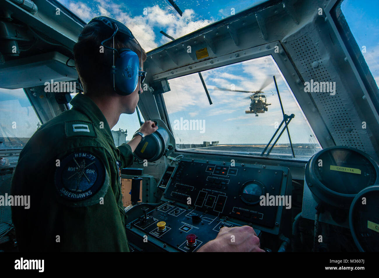 150707-N-BX824-024 TIMOR SEA (July 7, 2015) Lt. j.g. Rodney Waggstaff ...