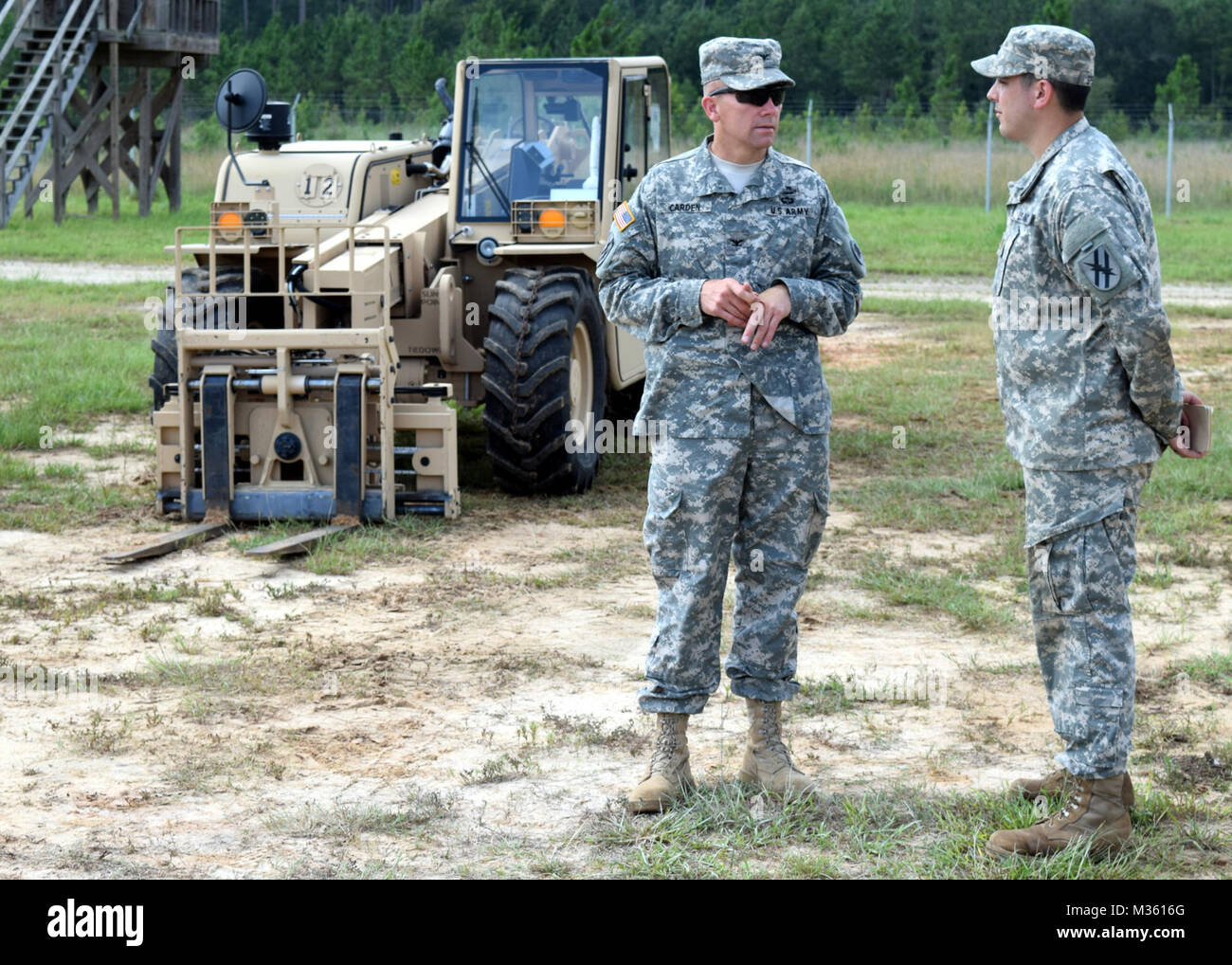 FORT STEWART, Ga. July 25, 2015 - Colonel Thomas Carden, commander of ...