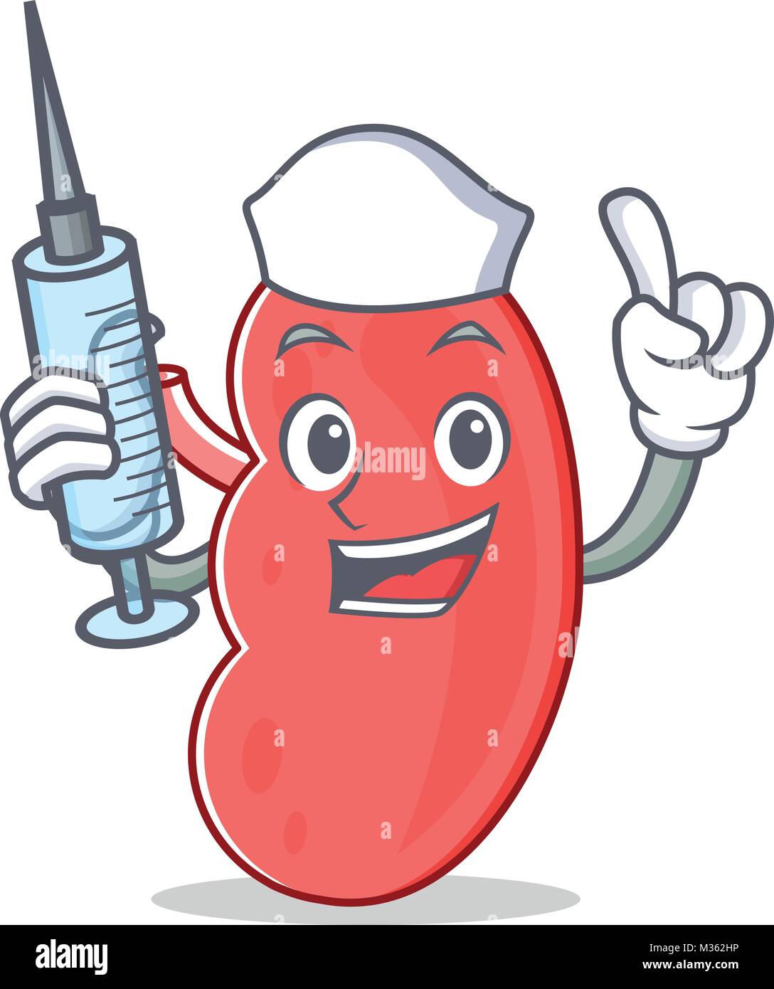 Nurse kidney character cartoon style Stock Vector Image & Art - Alamy