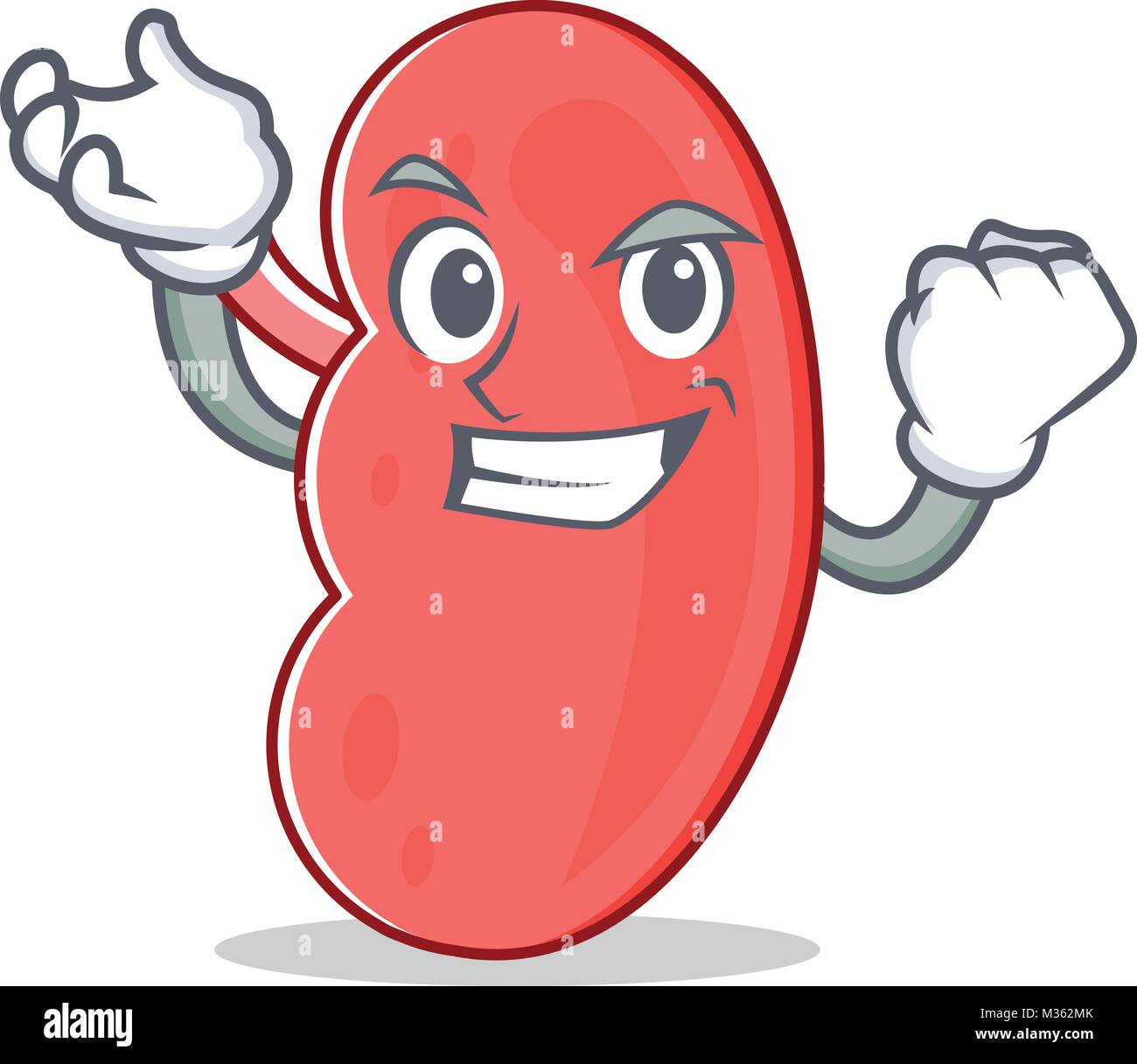 Successful kidney character cartoon style Stock Vector Image & Art - Alamy