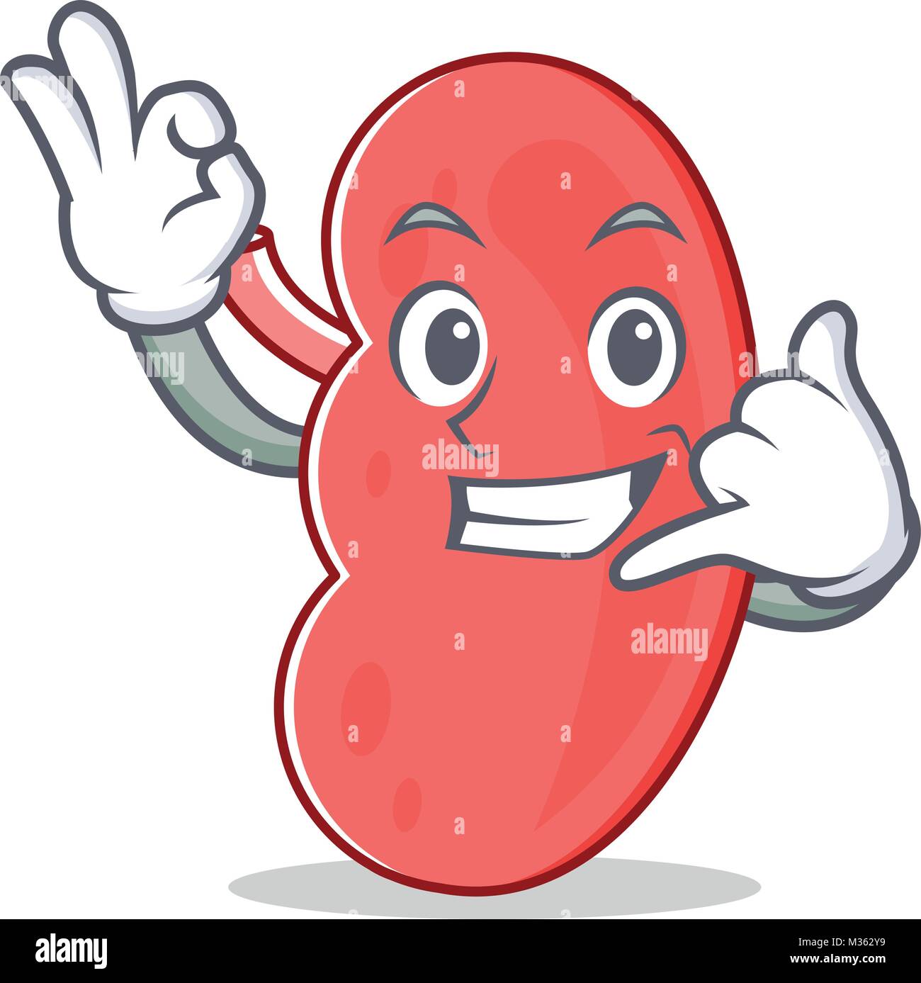 Human kidney cartoon strong hi-res stock photography and images - Alamy