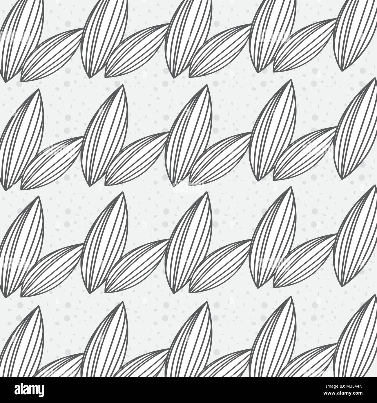 Rustic leaves hand drawn background Stock Vector Image & Art - Alamy