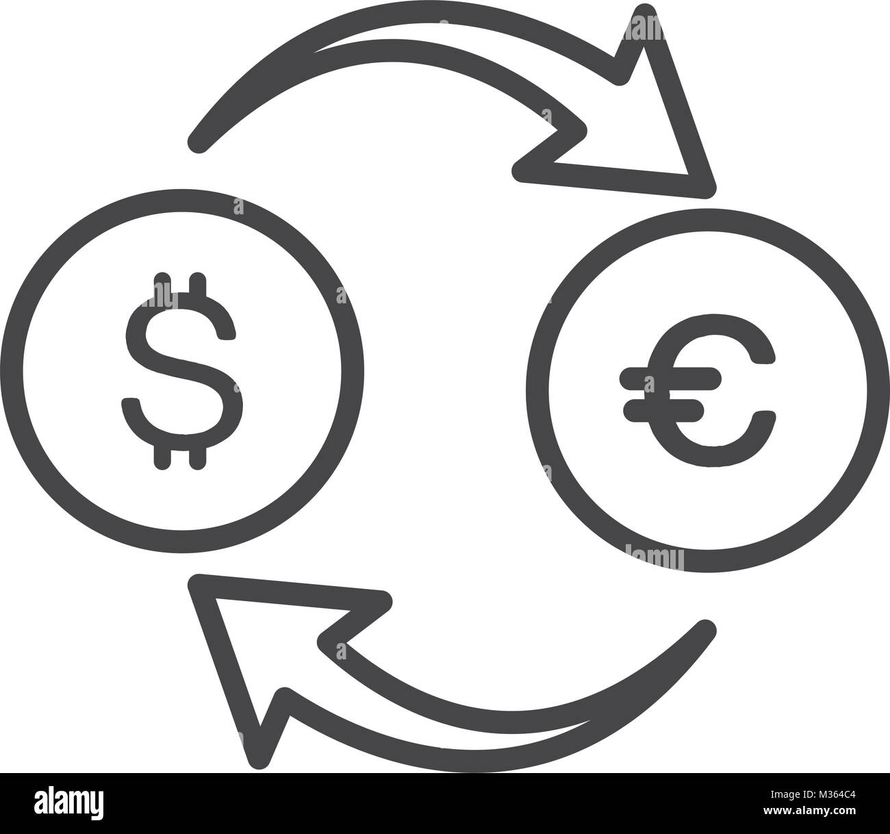 Currency exchange symbol Stock Vector Image & Art - Alamy