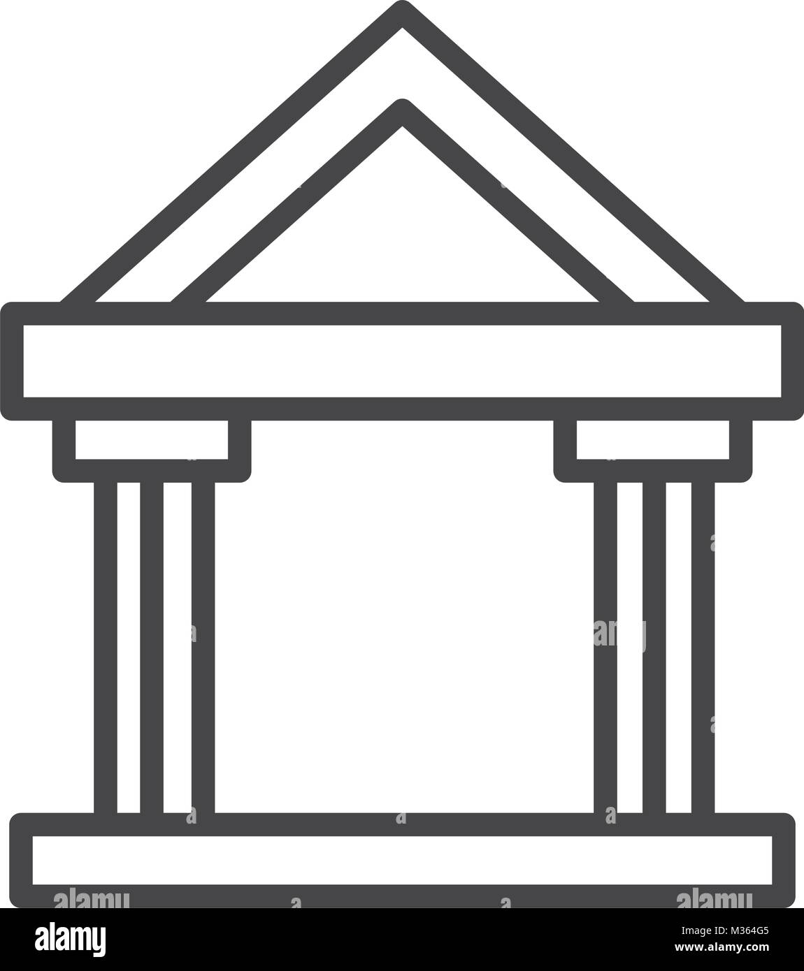 Exterior city savings bank Stock Vector Images - Alamy