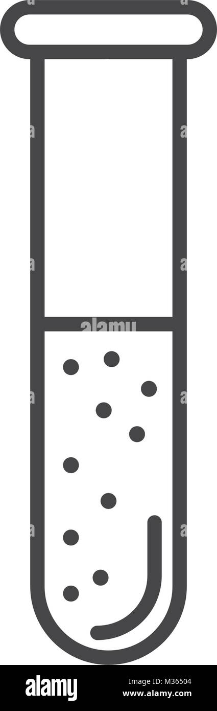Chemistry tube isolated Stock Vector Image & Art - Alamy