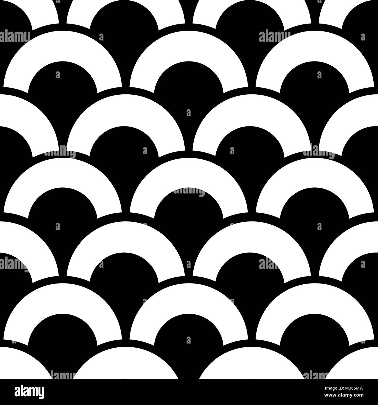 Geometric pattern in tiles Black and White Stock Photos & Images - Alamy