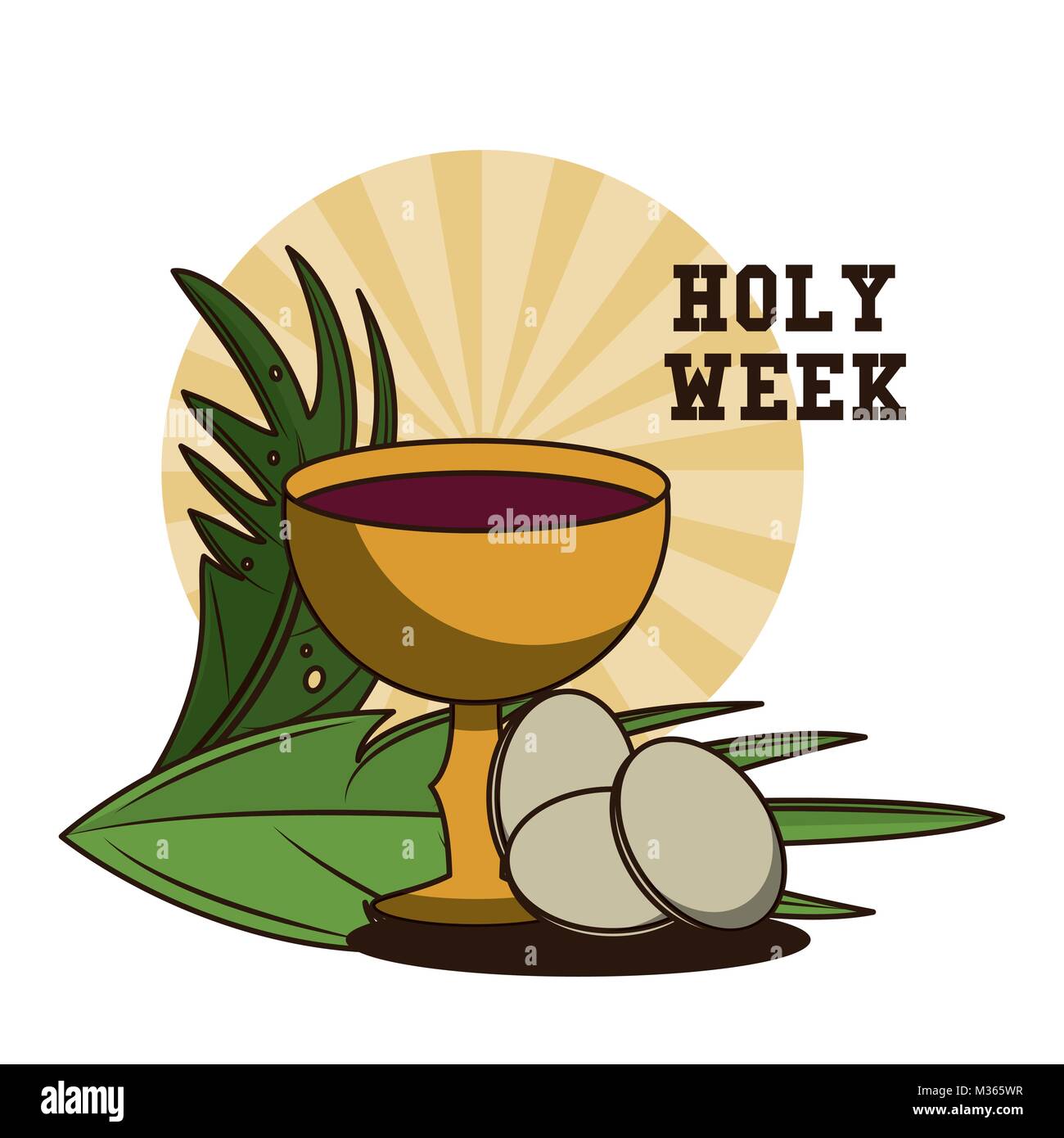 Procession leaves Stock Vector Images - Alamy