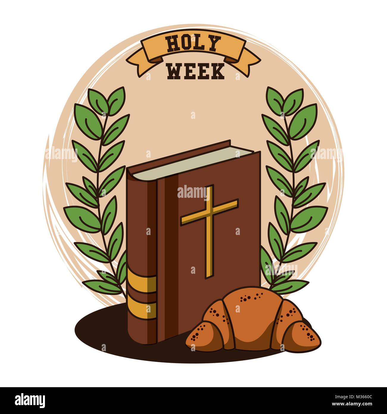 Holy week catholic tradition Stock Vector Image & Art - Alamy