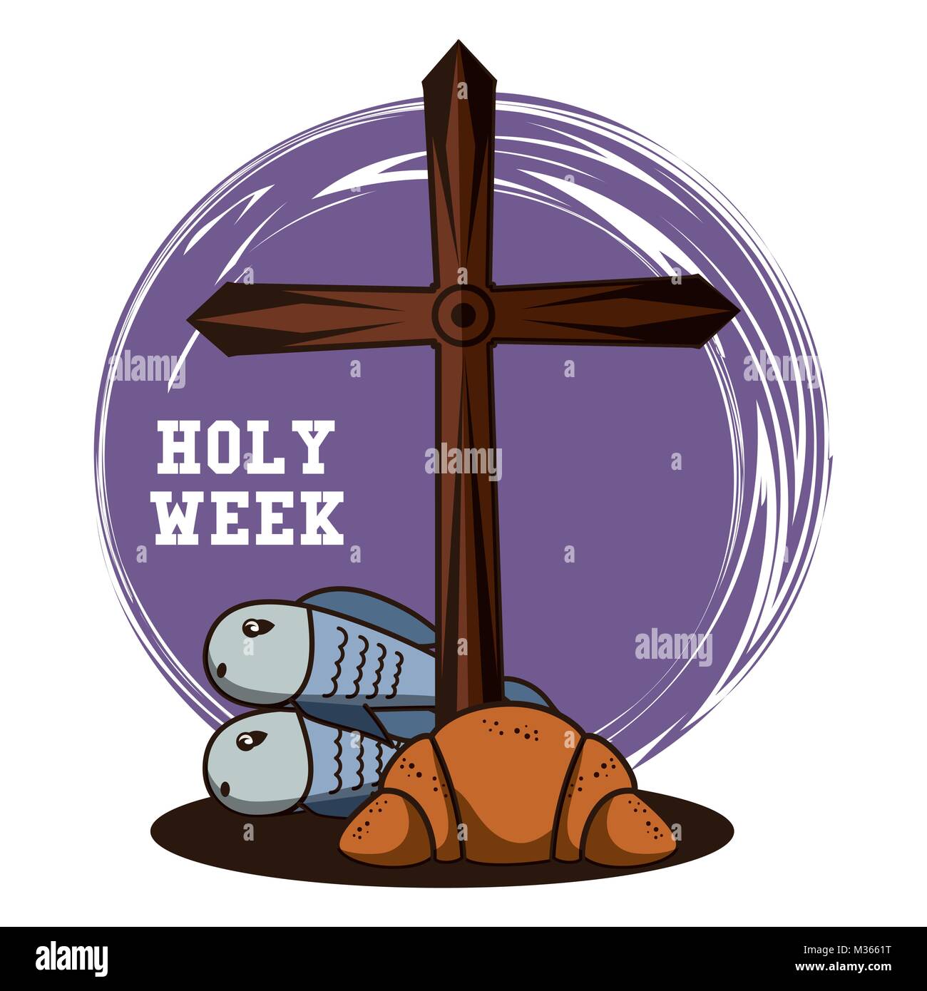 Holy week catholic tradition Stock Vector Image & Art - Alamy