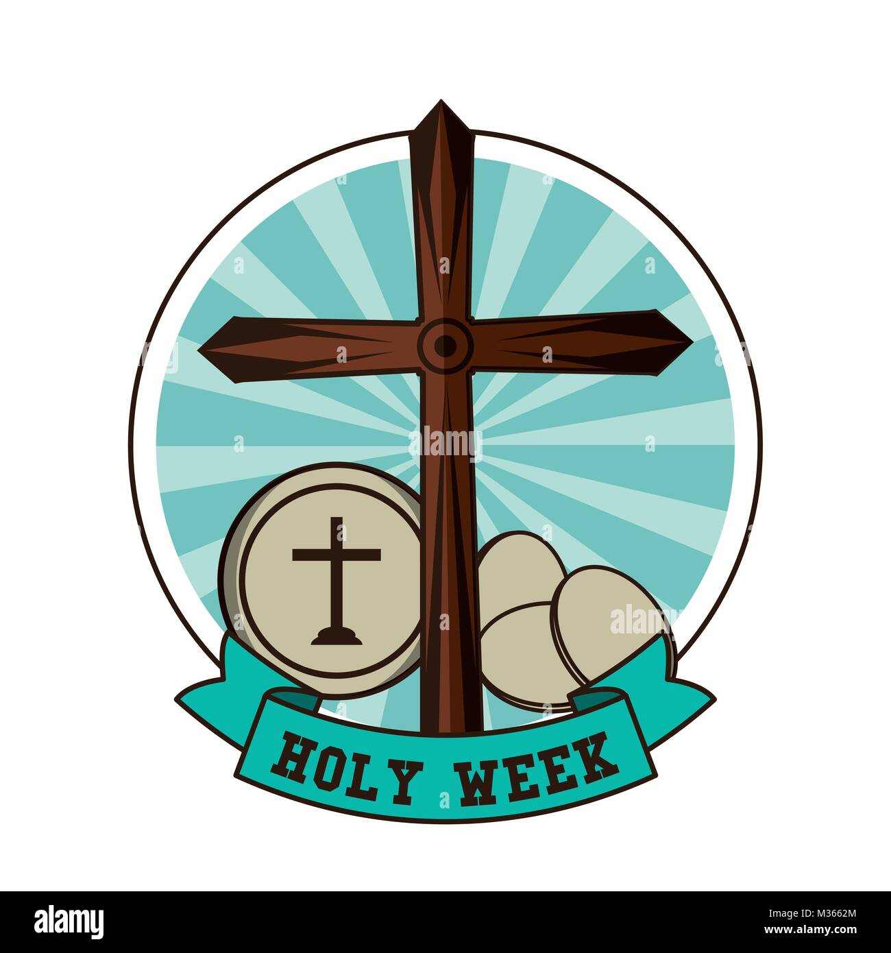 Holy week catholic tradition Stock Vector Image & Art - Alamy