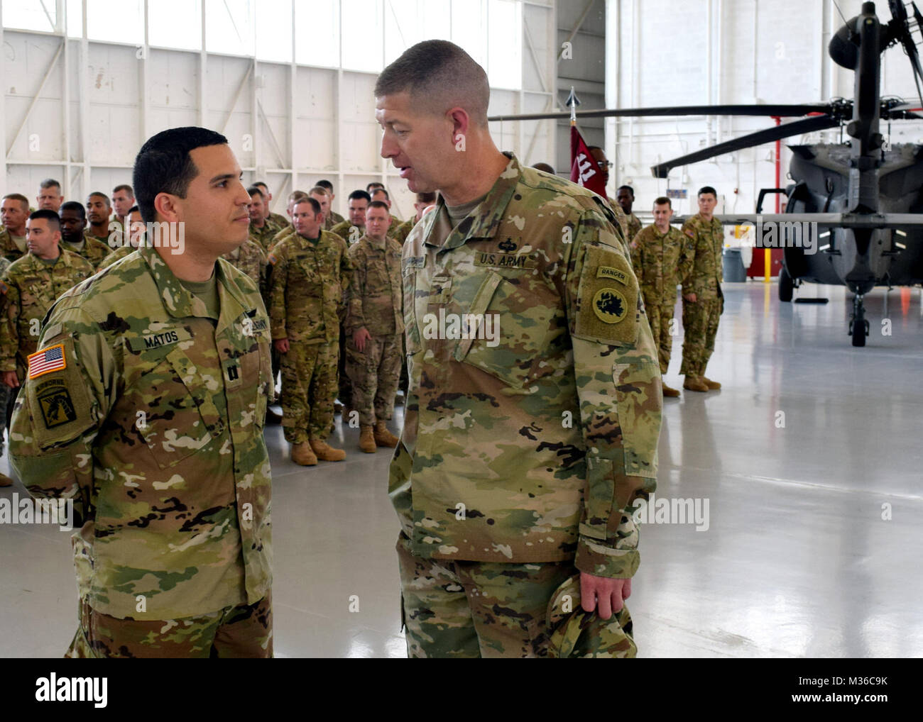 Advice for the Commander by Georgia National Guard Stock Photo - Alamy