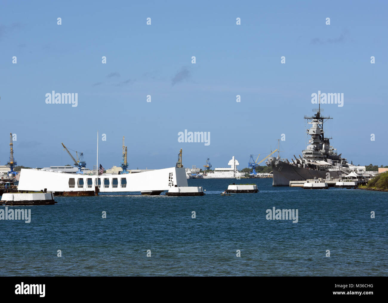 Uss missouri flags hi-res stock photography and images - Alamy