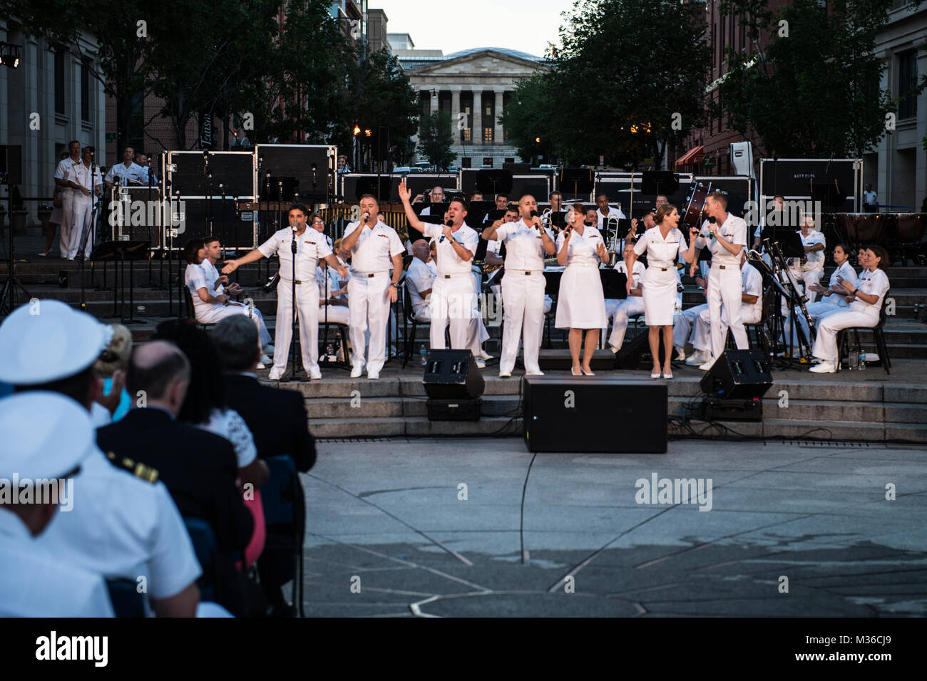 160614-N-ZS489-136 WASHINGTON, D.C. (June 14, 2016) Members of the Sea ...