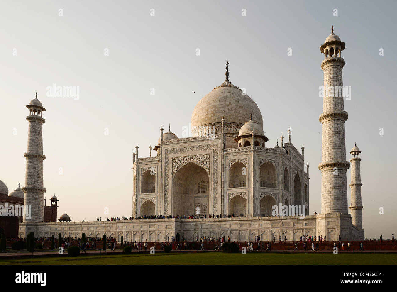 The Taj Mahal after cleaning Stock Photo - Alamy
