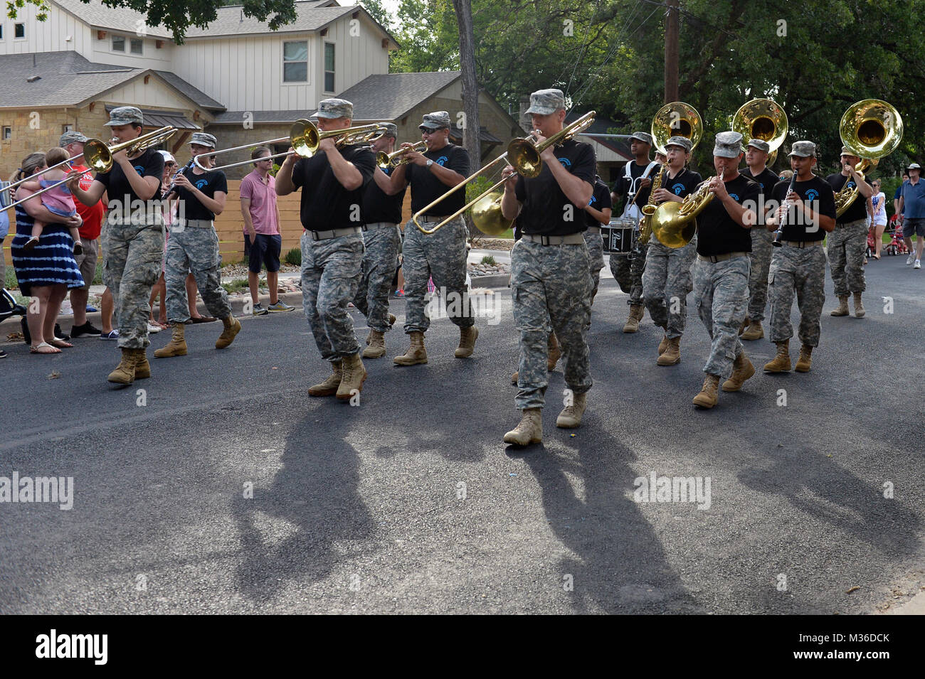 36th infantry division band hi-res stock photography and images - Alamy