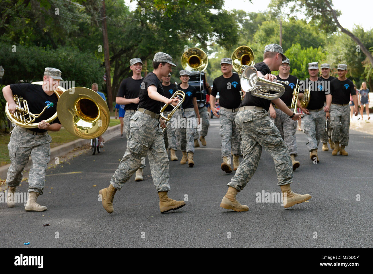 36th infantry division band hi-res stock photography and images - Alamy