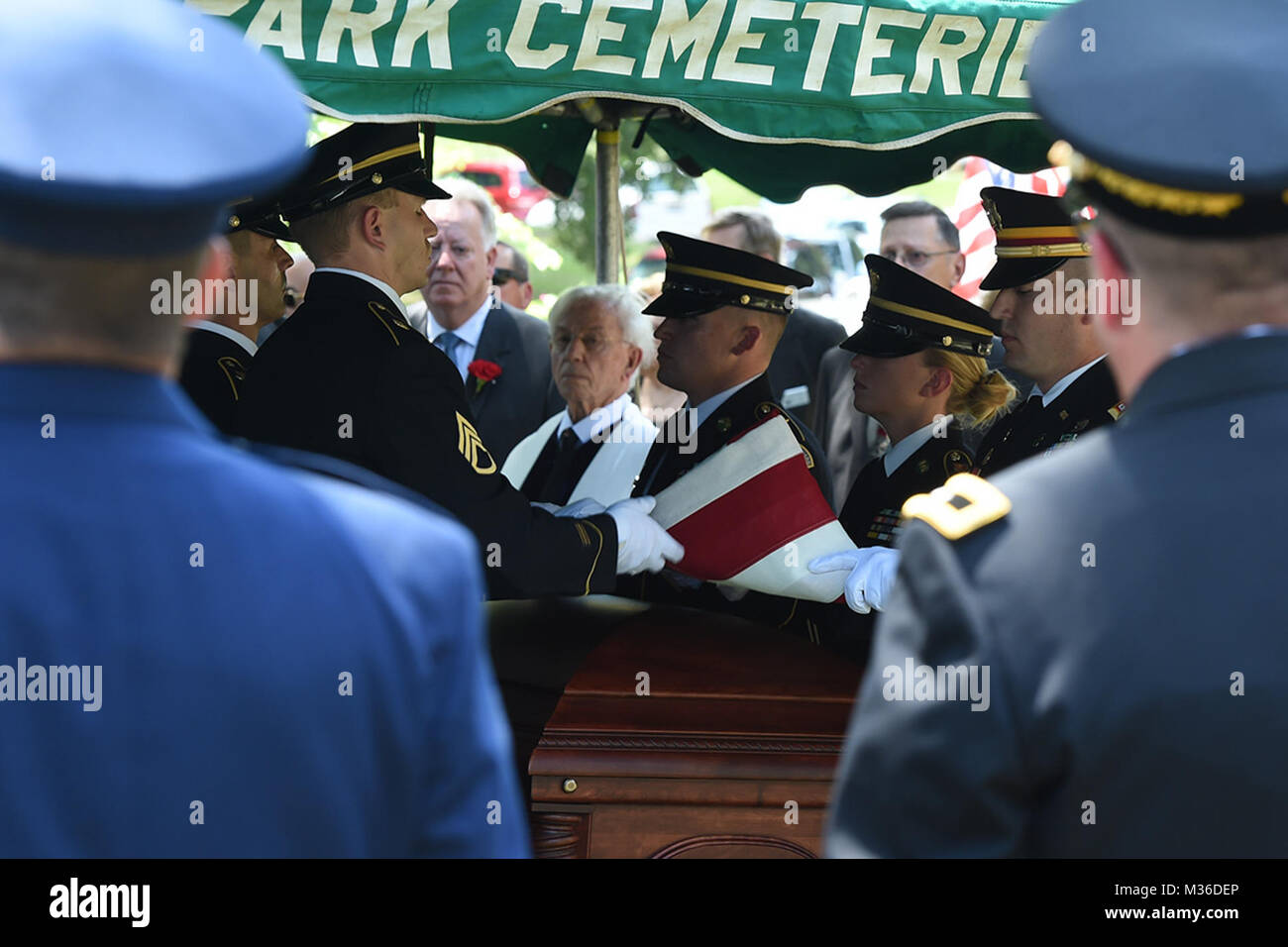 Louisiana National Guard rendered honors to retired Maj. Gen. Ansel M ...