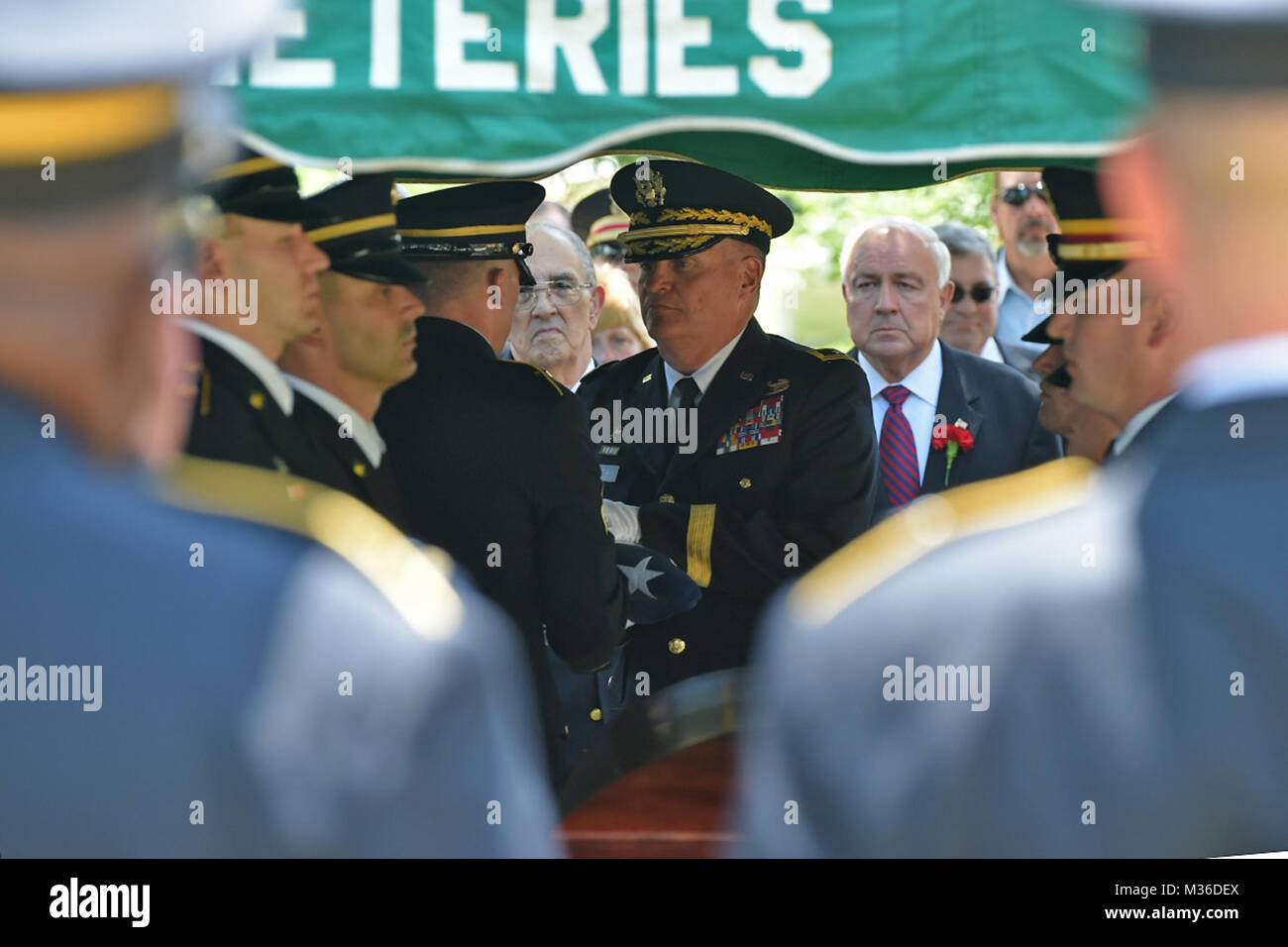 Louisiana National Guard rendered honors to retired Maj. Gen. Ansel M ...