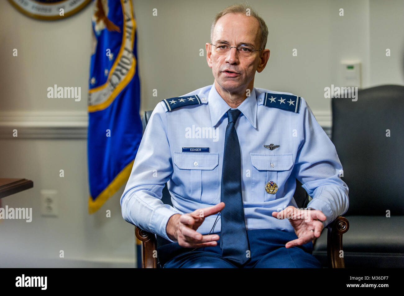 Lt. Gen. (Dr.) Mark A. Ediger, the Surgeon General of the Air Force ...