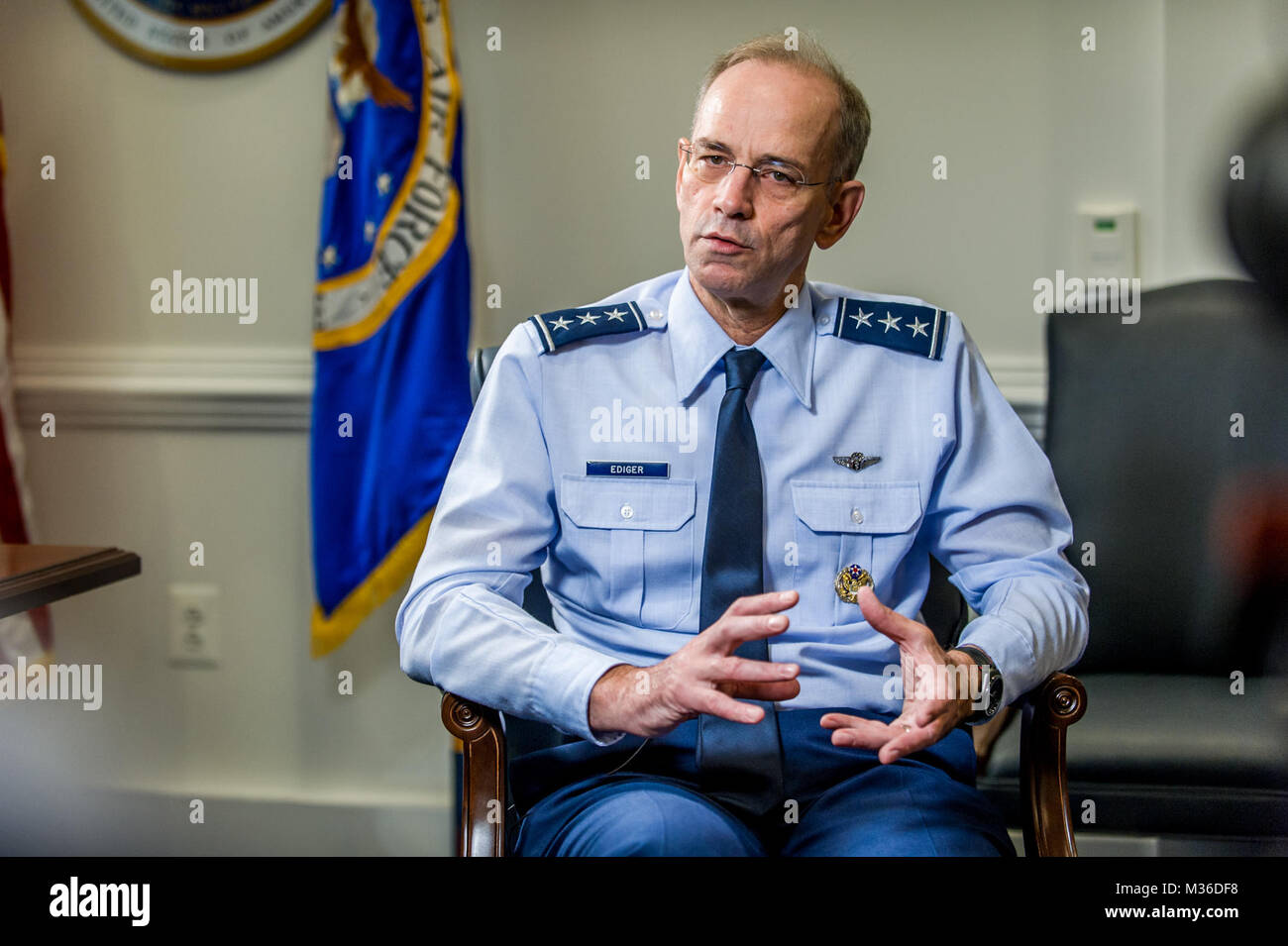 Lt. Gen. (Dr.) Mark A. Ediger, the Surgeon General of the Air Force ... Lt. Gen. (Dr.) Mark A. Ediger, the Surgeon General of the Air Force ...