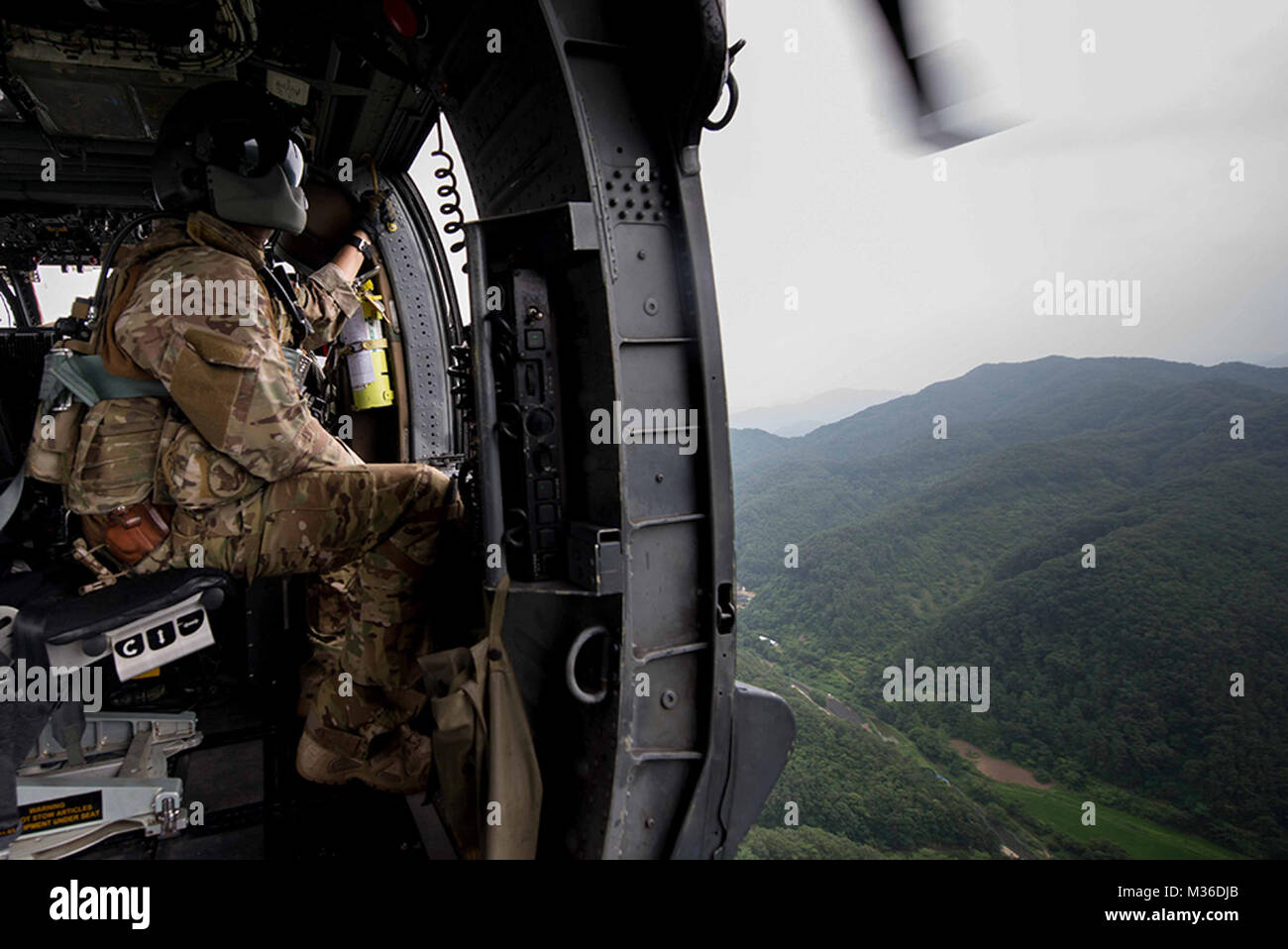 Search and Rescue over Osan - Pacific Thunder, largest search and ...