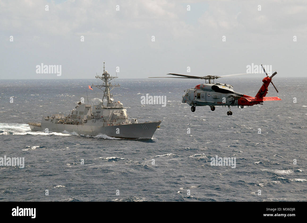 160715-N-YU572-418 INDIAN OCEAN (July 15, 2016) An MH-60R Seahawk ...