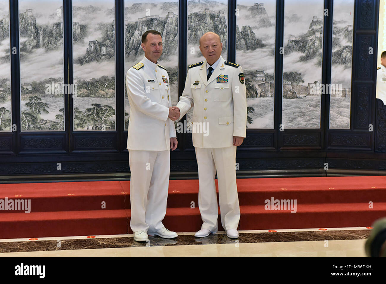 Chinese peoples liberation army navy plan hi-res stock photography and ...
