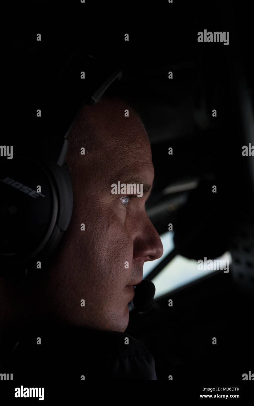 U.S. Air Force Staff Sgt. Jamie Matheney, a boom operator with the ...