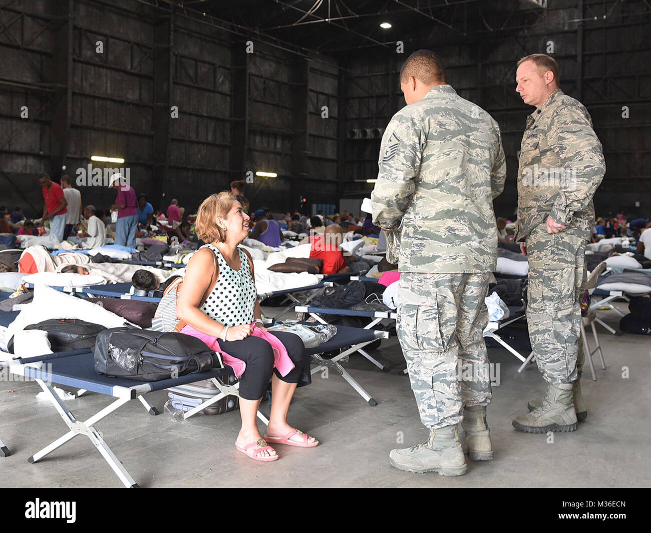 Lt. Col. Kelly Sullivan and 1st Sergeant Marvin Vides with the 122nd ...