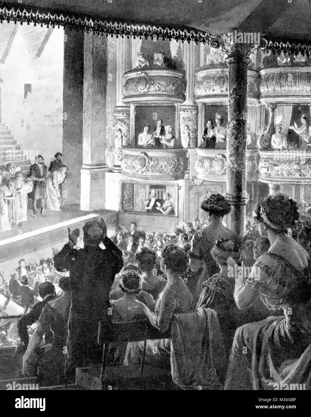 Victorian theatre stage hi-res stock photography and images - Alamy