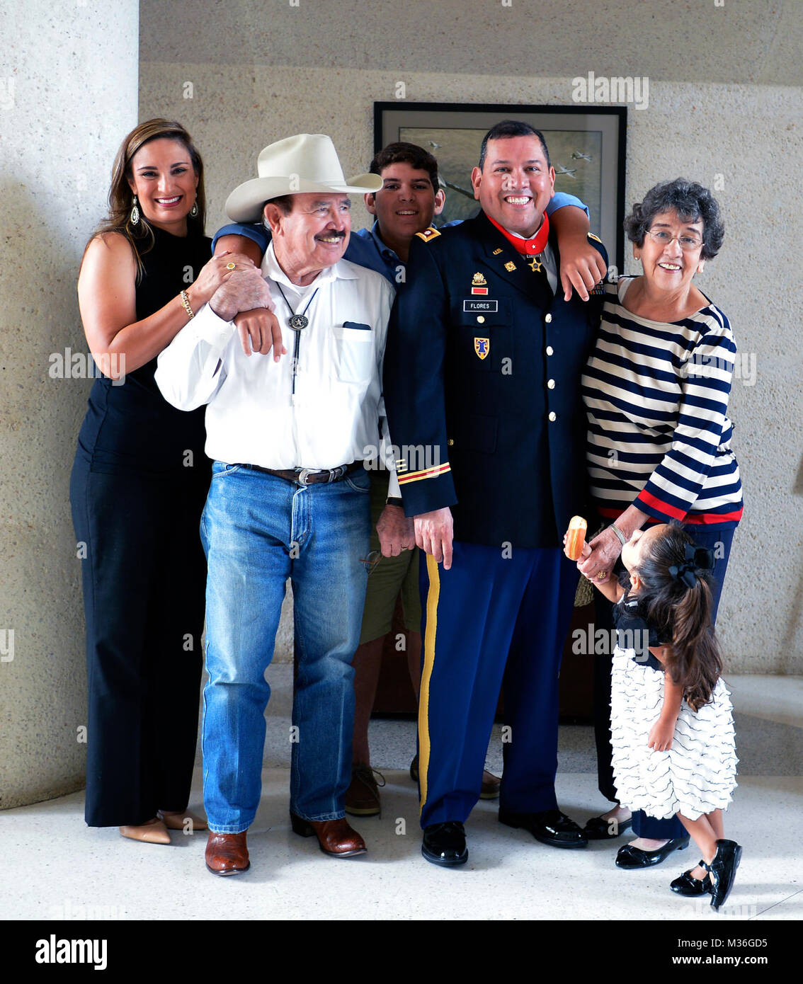 Texas Guardsmen and family gathered to honor retired Lt. Col. Norbert ...