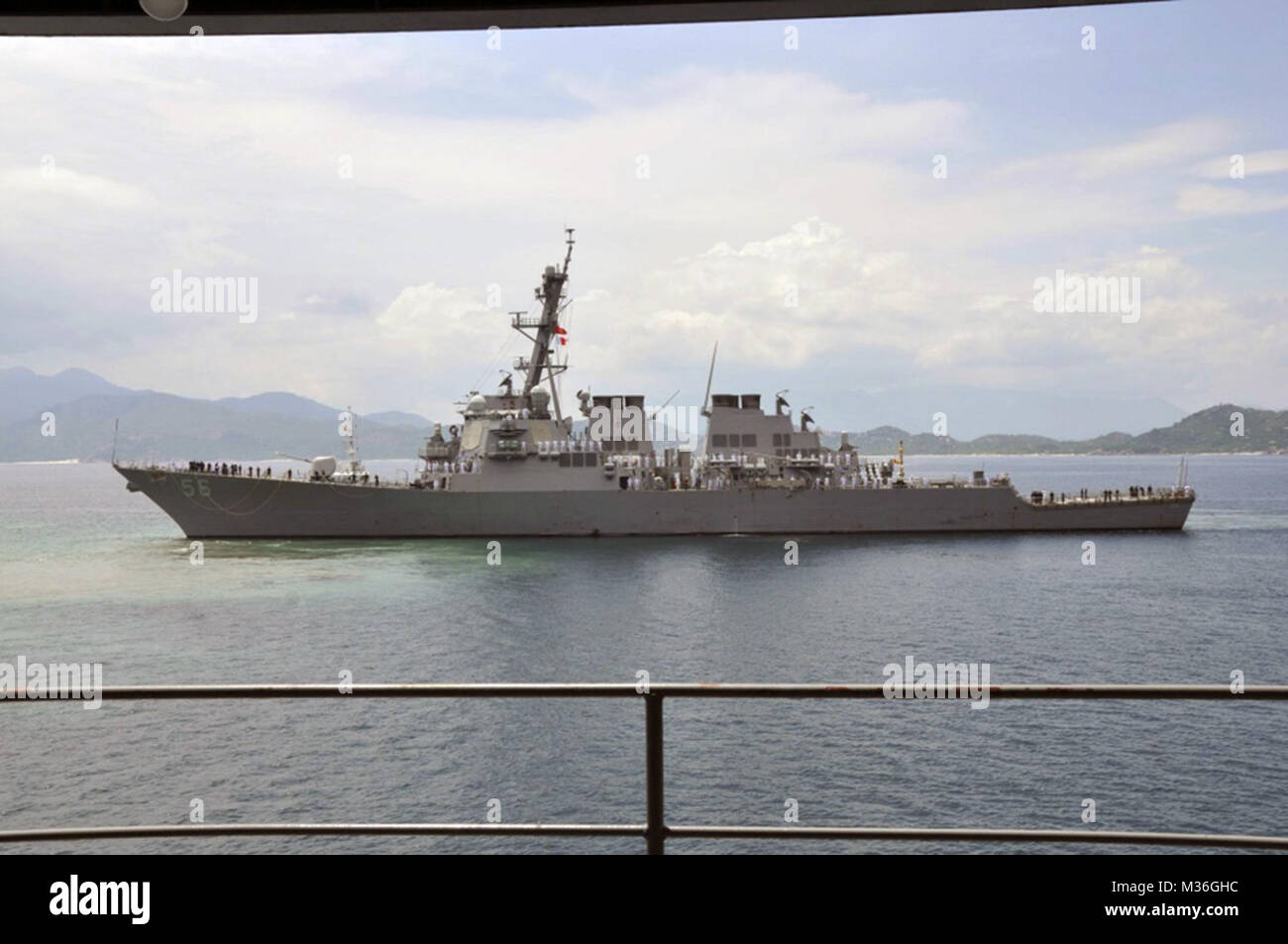 US warships visit Vietnam during Naval Engagement Activity Vietnam by # ...