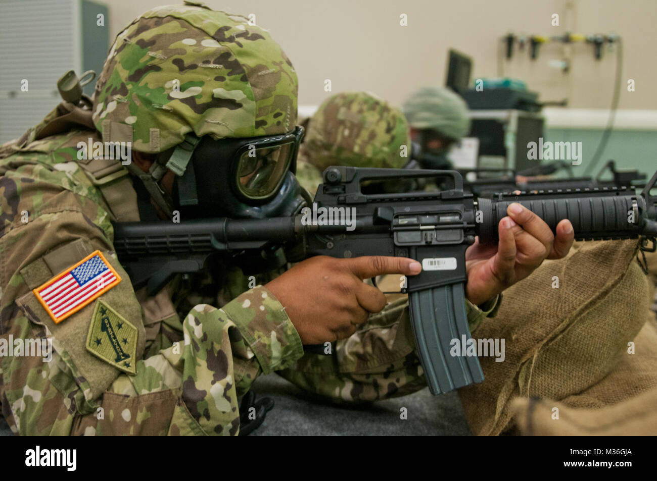Staff Sgt. Christopher Hector, an Army Reserve Soldier with the 316th ...