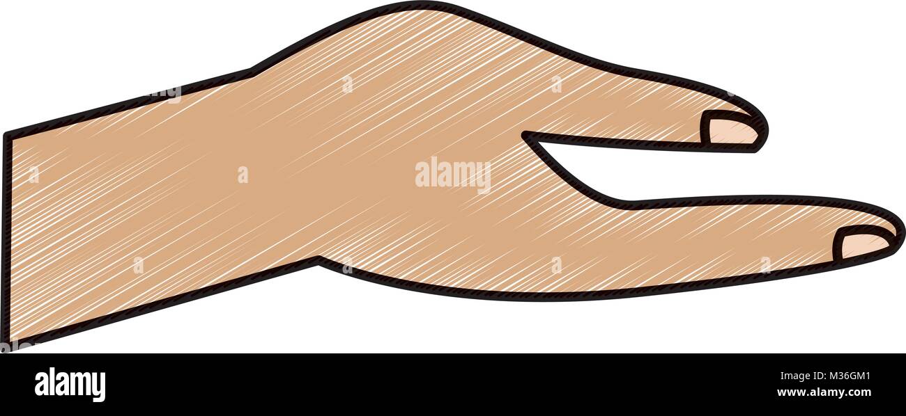 human hand help support gesture Stock Vector Image & Art - Alamy