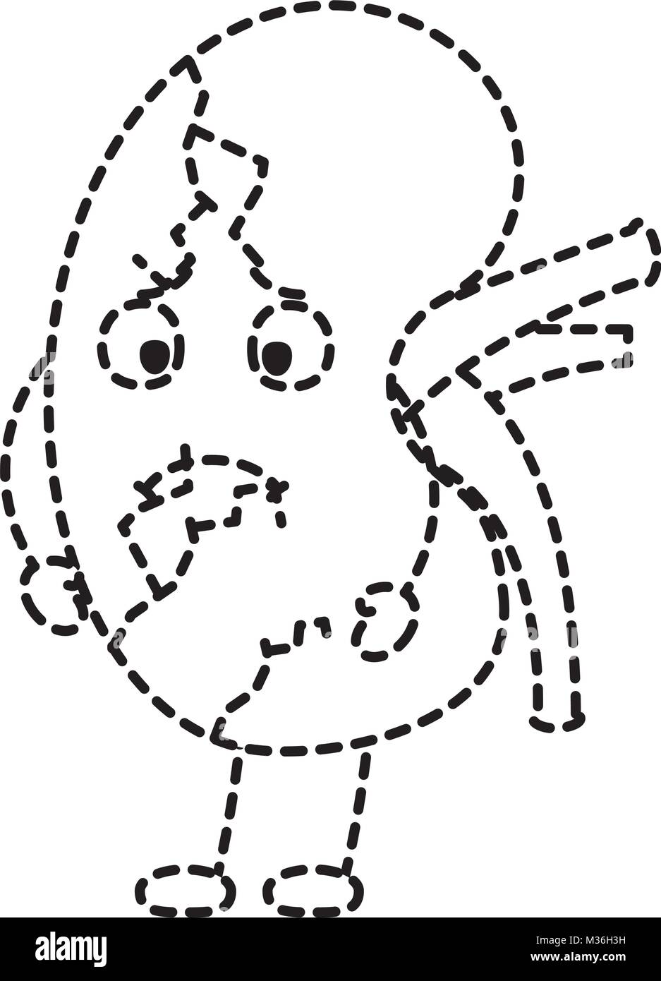 Liver human cartoon design Black and White Stock Photos & Images - Alamy