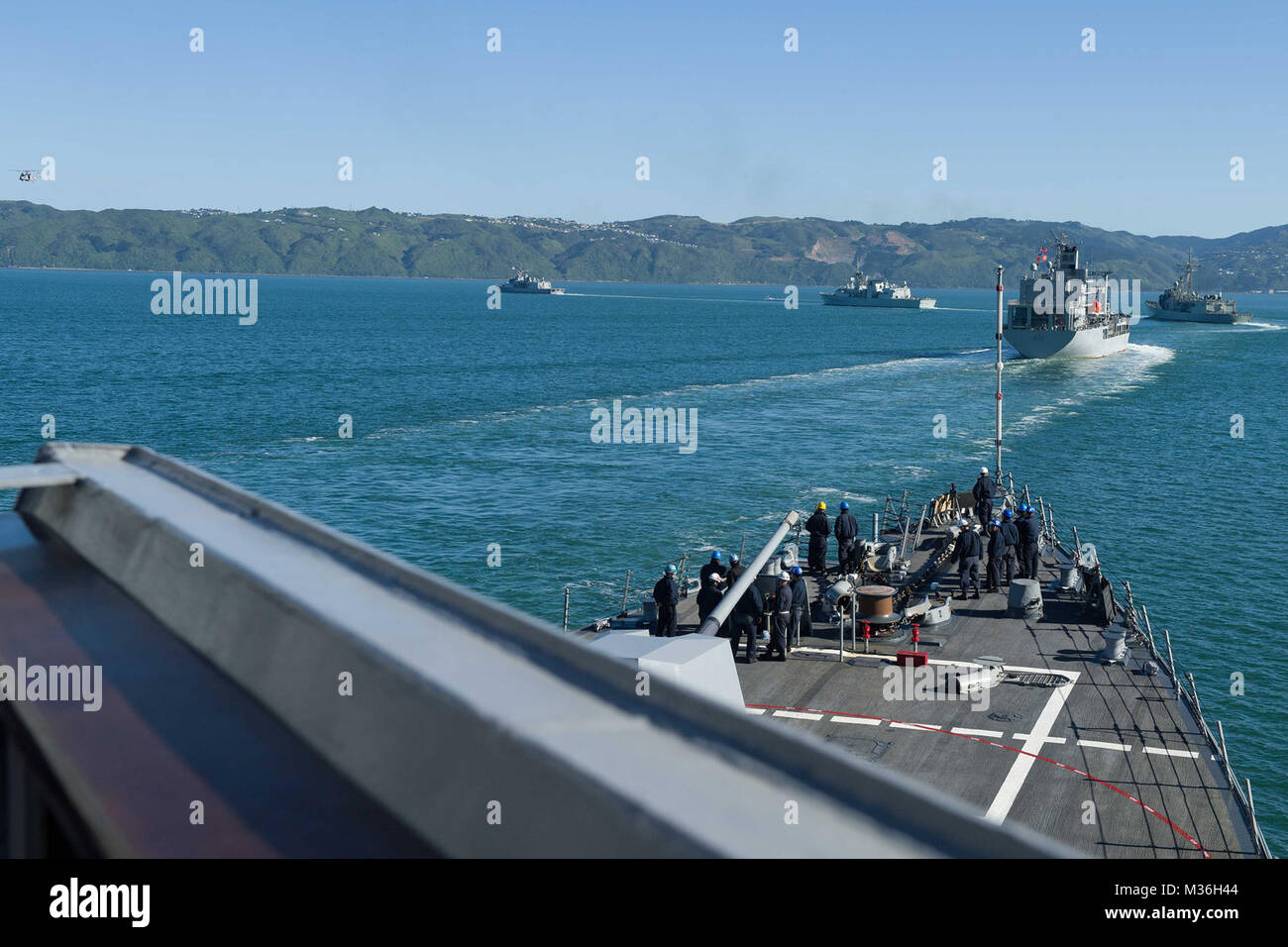 WELLINGTON, New Zealand (Nov. 20, 2016) Arleigh Burke-class guided ...