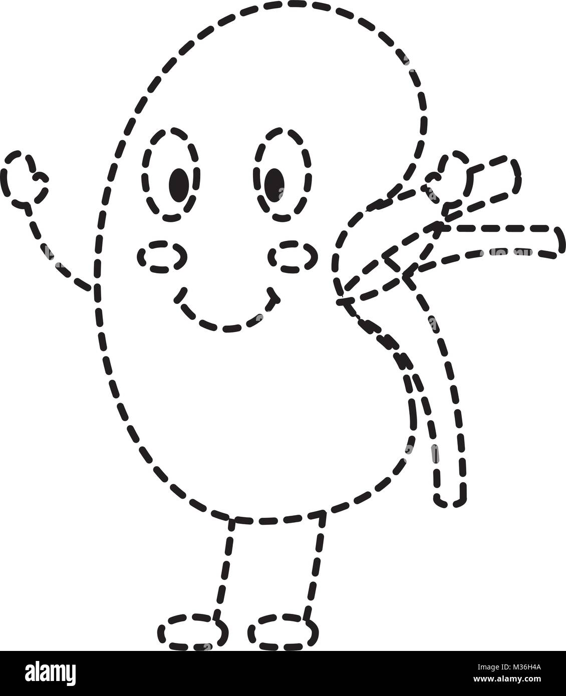 cartoon happy human kidney smiling character Stock Vector Image & Art ...