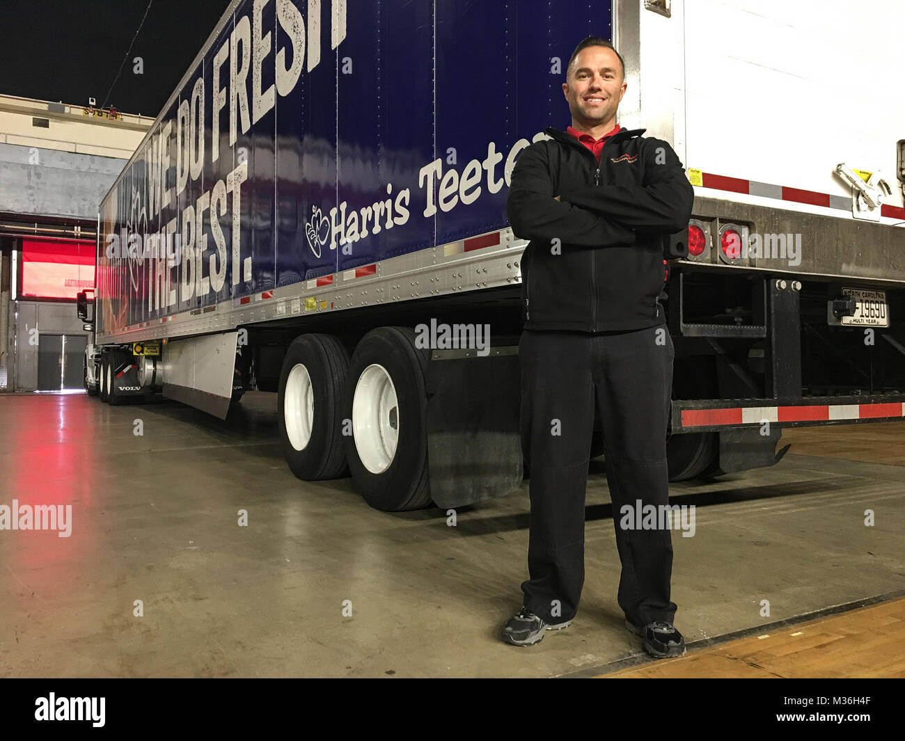 David Dunavant, Harris Teeter transportation specialist, delivered 400 ...