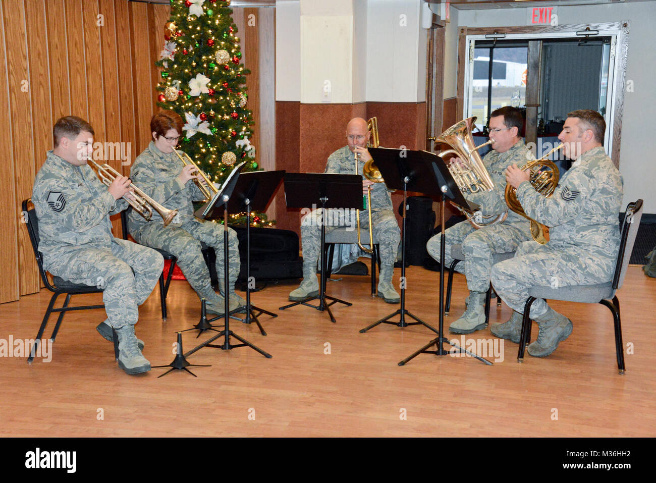 FTIG Tree Lighting 16 DSC8211 by PANationalGuard Stock Photo - Alamy