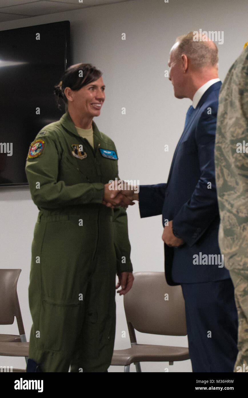 Wyoming Governor Matt Mead, Adjutant General Maj. Gen. K. Luke Reiner ...