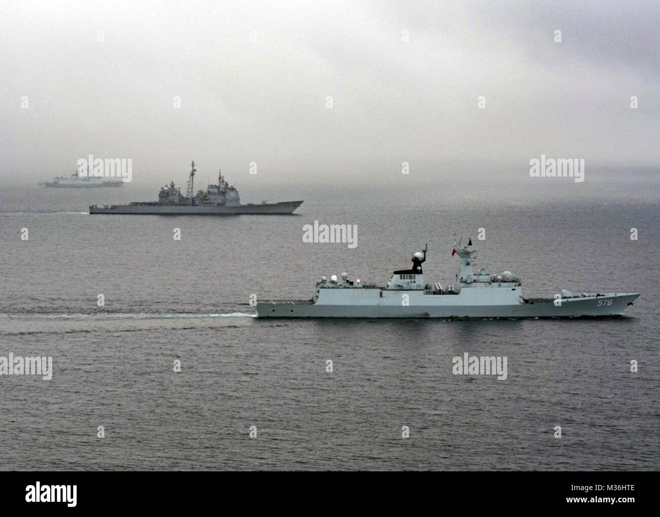 U.S., Chinese navies participate in maneuver exercise together by # ...