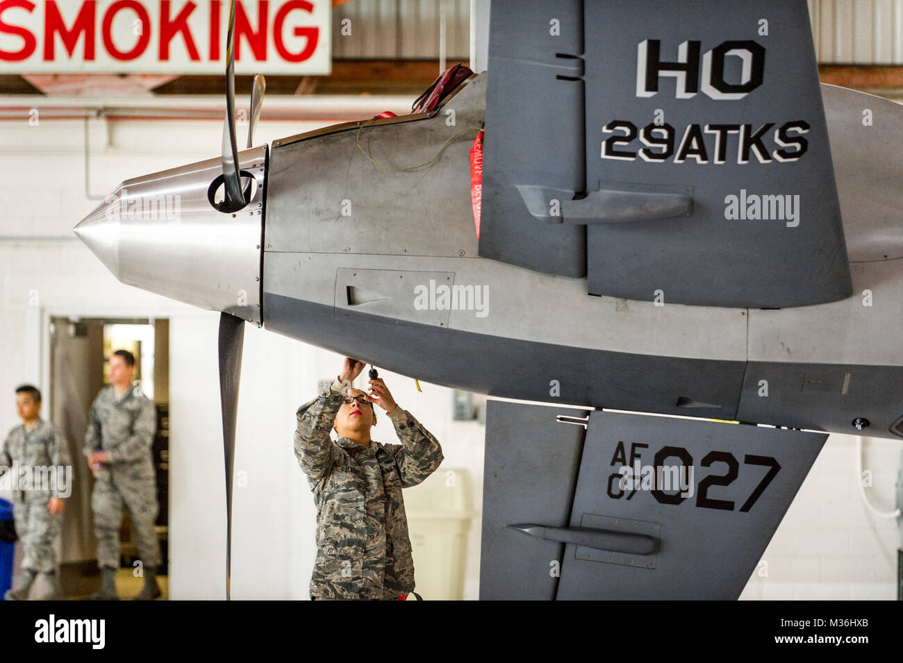 Airman 1st Class Francis Palacio, an MQ-9 assistant dedicated crew ...