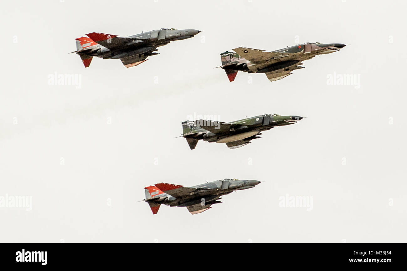 Pilots of 82nd Aerial Target Squadron Detachment 1 led the final ...