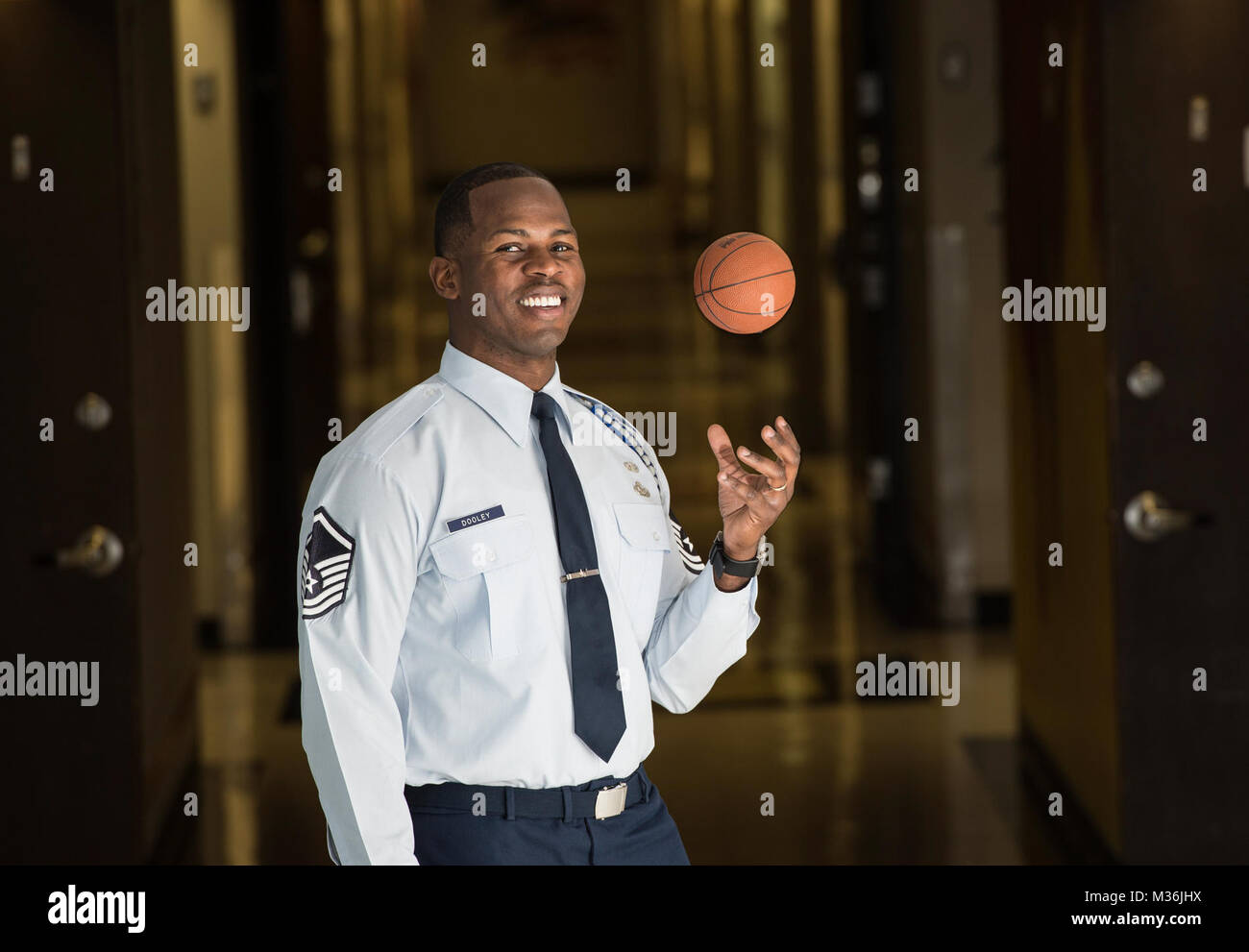 Master Sgt. Christopher Dooley is a military trainer at the U.S. Air ...